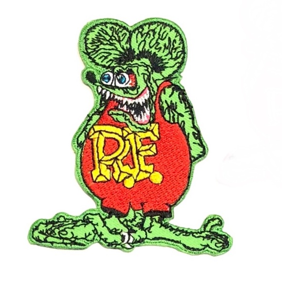 Accessories | Rat Fink Patch Iron On Hotrod Diy Cartoon Auto | Poshmark